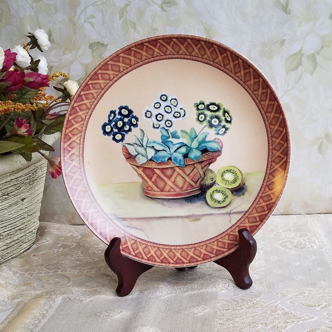 Primula Collection Art and Decorative Plate 'kiwi" - Etsy