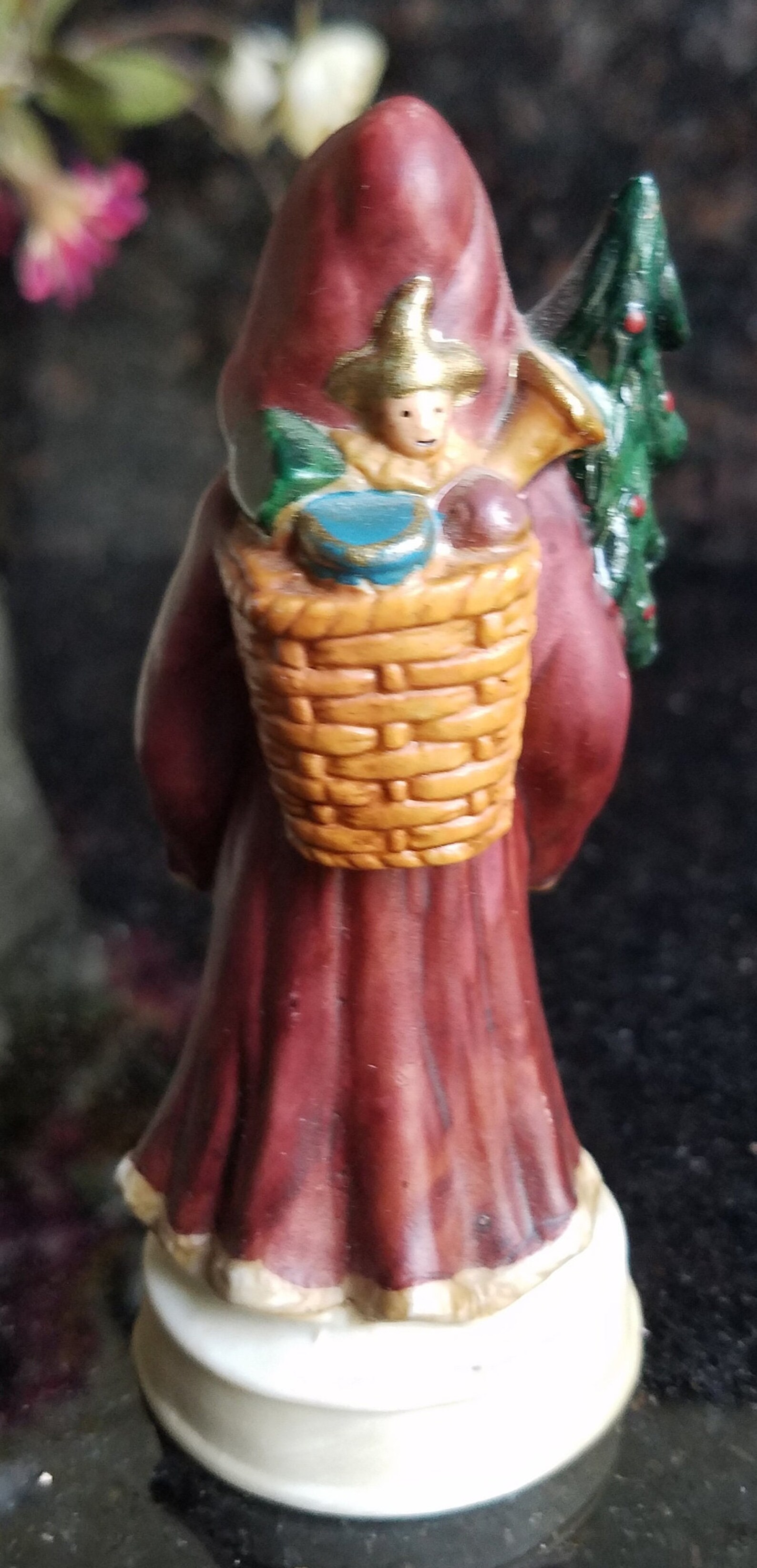Russ Berrie Memories of Santa Reproduction Christmas Figurines - Lot of ...