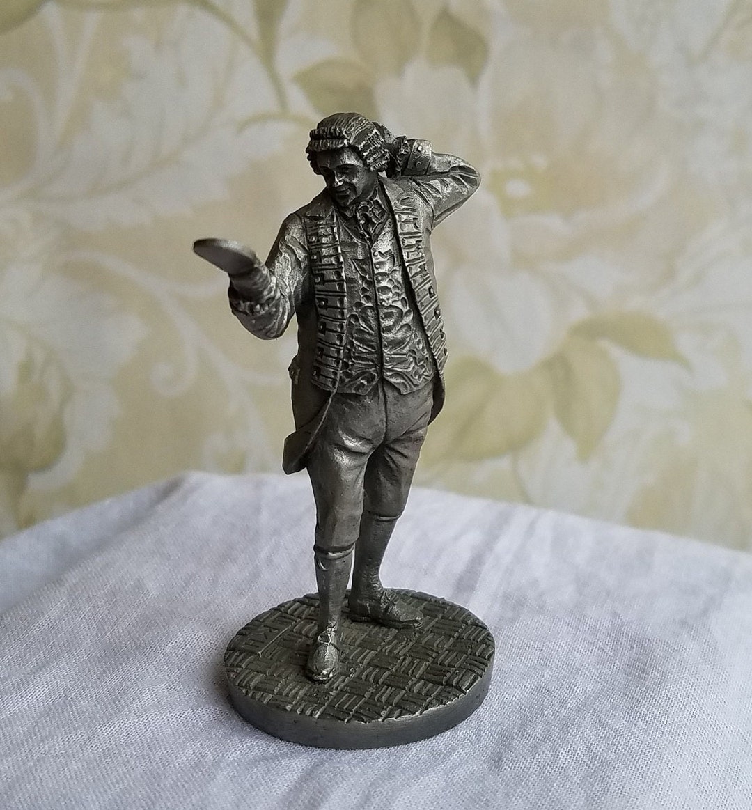 The Saturday Evening Post Colonial Pride Pewter Figurine 1748-1757 ...