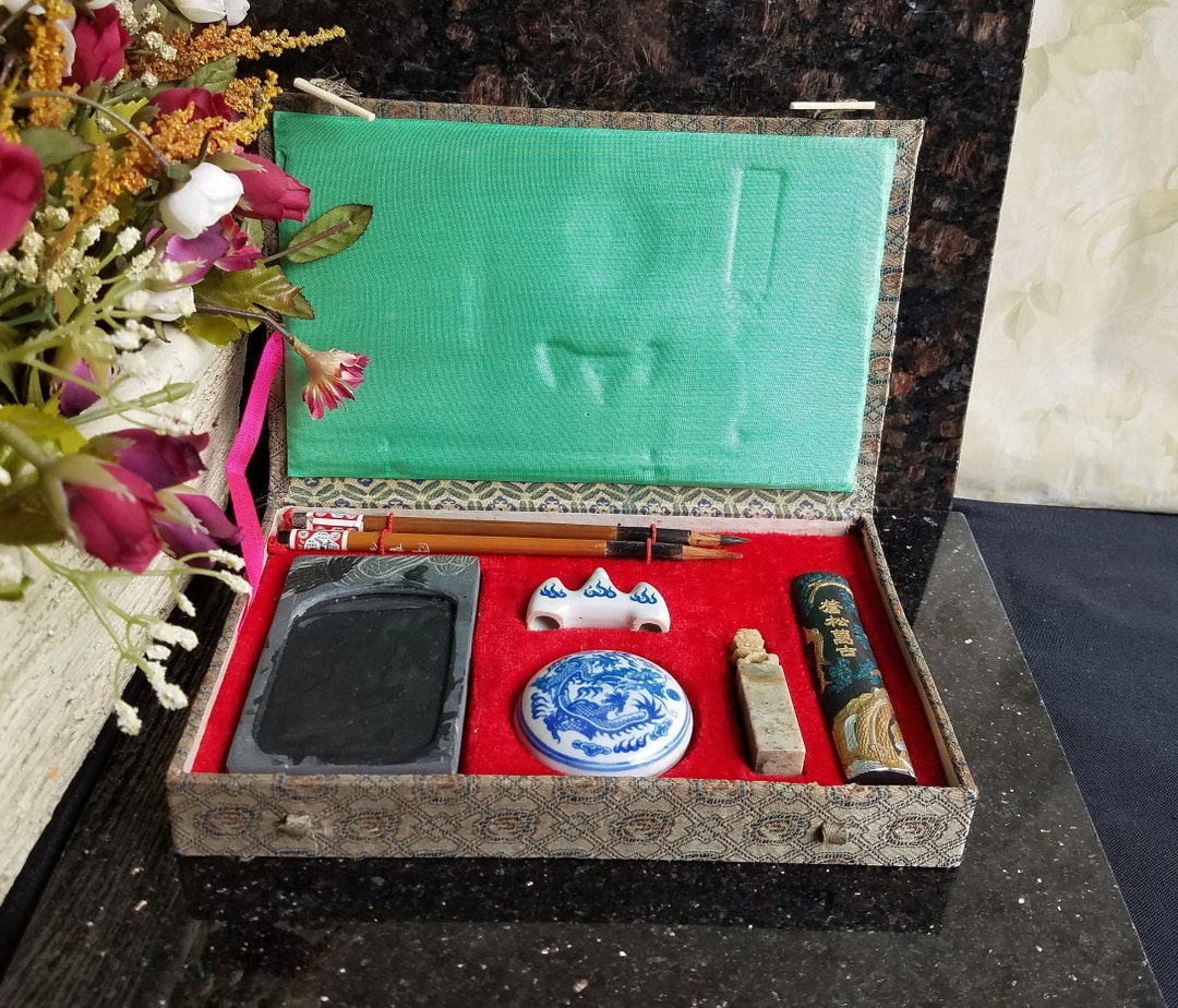 Chinese Wax Seal Set 文房四宝 - Etsy
