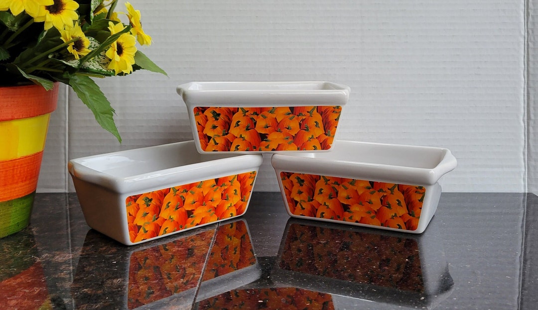 Ceramic Mini Loaf Pan - Set of 3 - Etsy