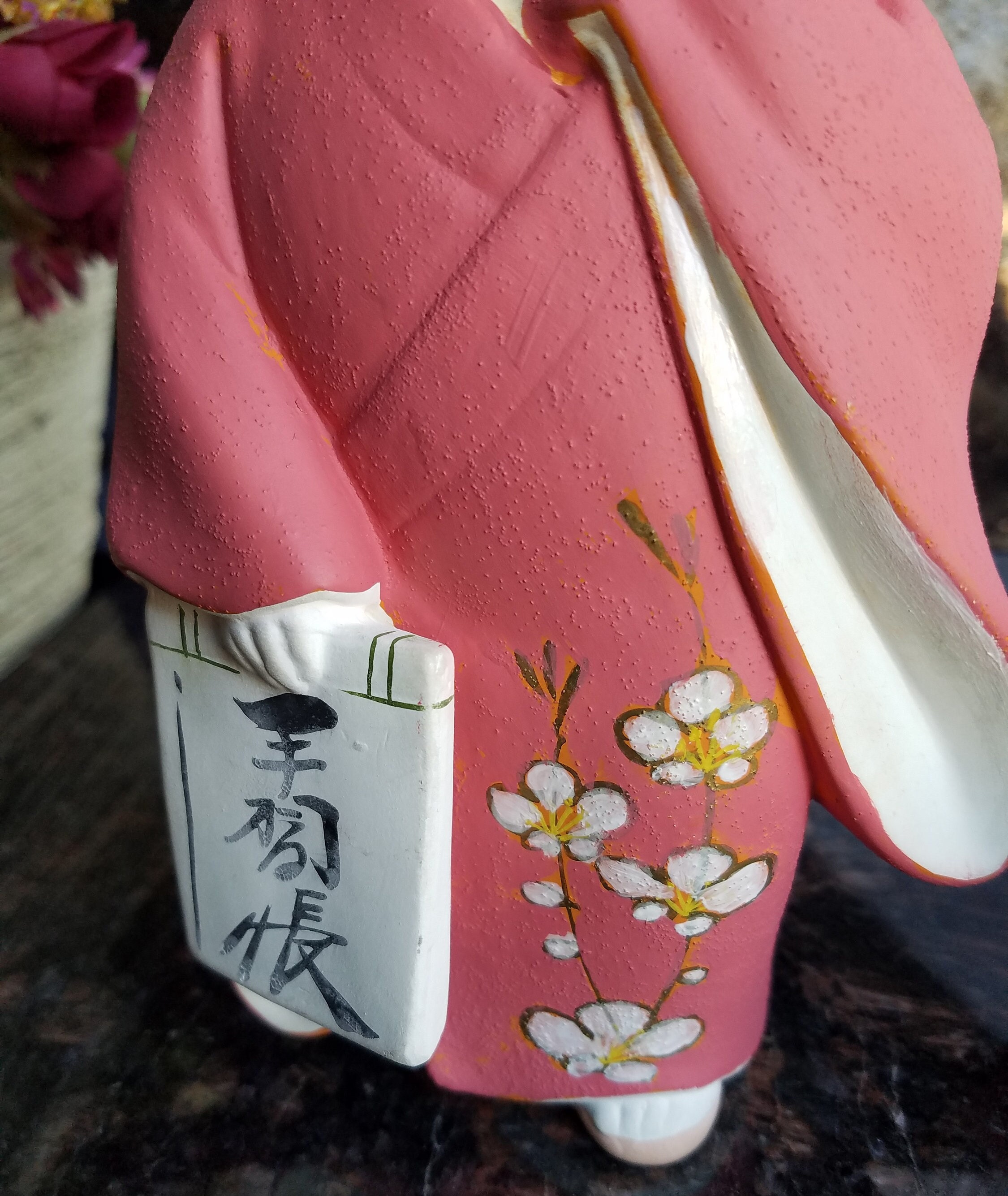 Vintage Japanese Inarco Hakata Doll Girl in Pink Kimono - Etsy