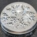 Vintage Crystal Snowflake Paperweight - 3.5"d - Etsy