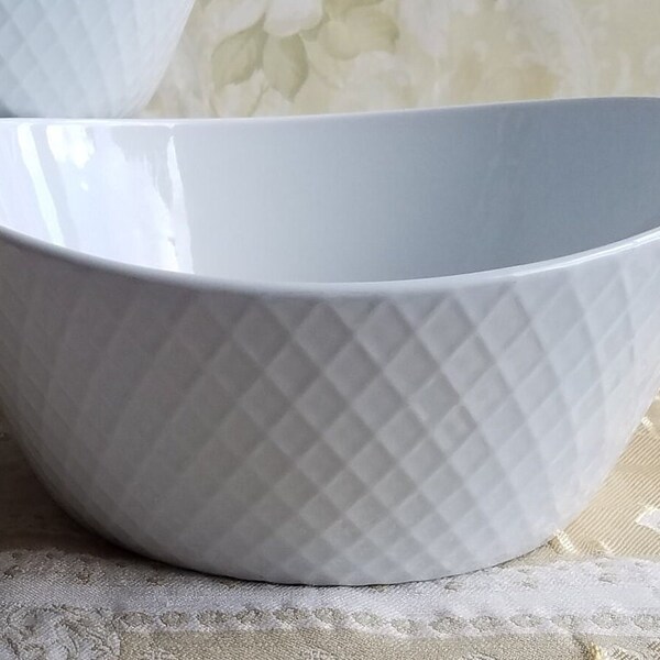 Oval Serving Bowl - Etsy