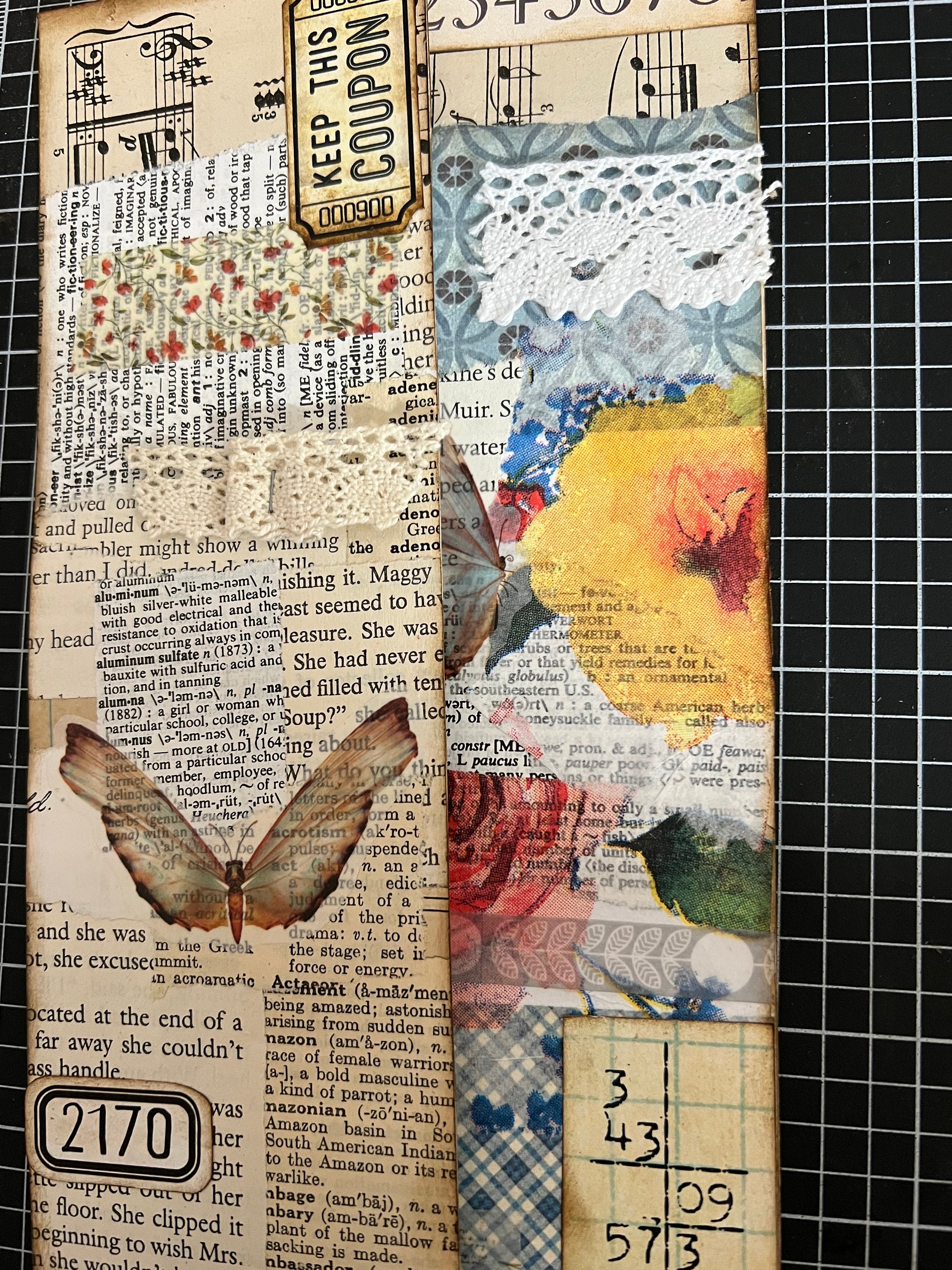 Set of Five snippet Strips Set 4 - Etsy