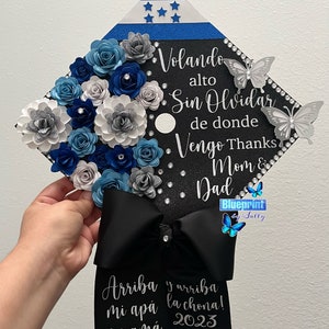 Honduras First Generation Grad Cap, Honduras Flag, Class of 2024, Royal ...