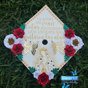 Virgin Mary Graduation Cap, Mexico Grad Topper, Graduation, First ...