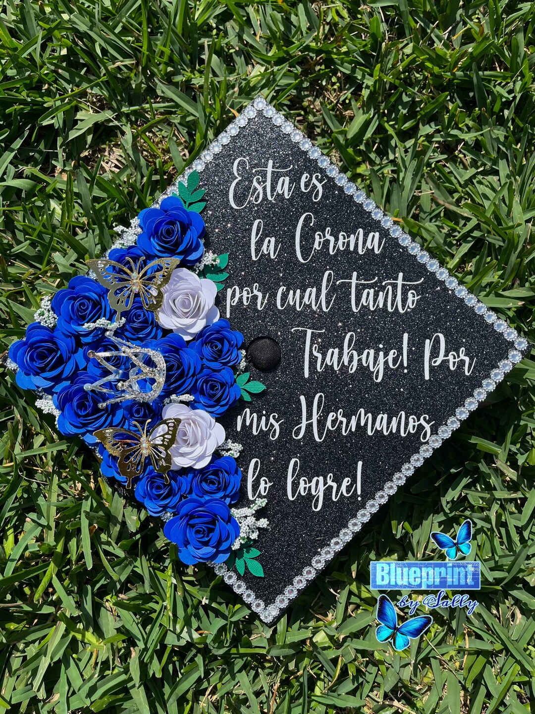 Crown Graduation Topper, El Salvador Grad Cap, First Generation Grad ...
