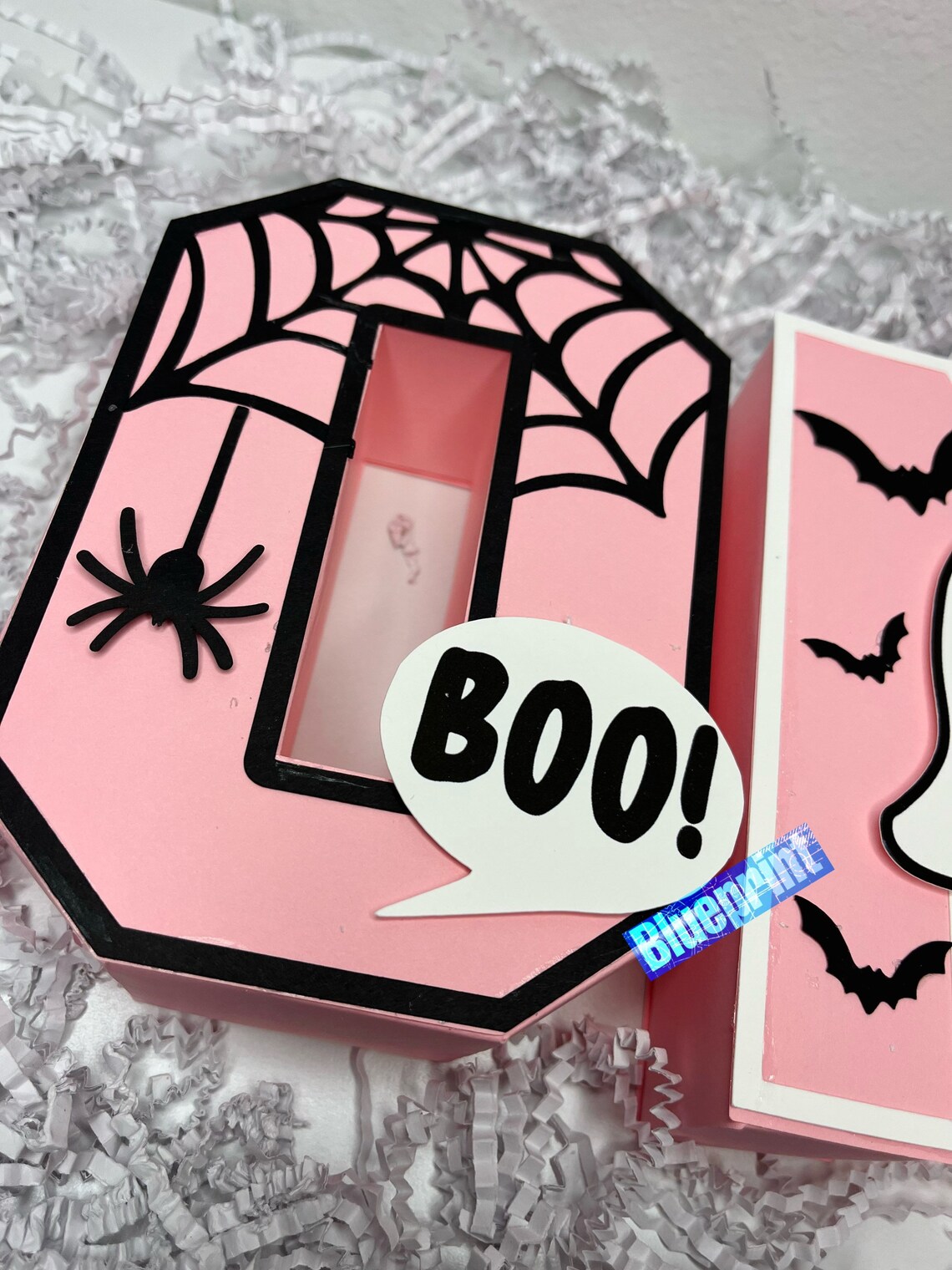 Spooky One 3D Letters, Spooky One Theme, Pink Halloween, Spooky One ...