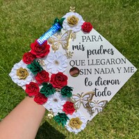 Virgin Mary Graduation Cap, Mexico Grad Topper, Graduation, First ...