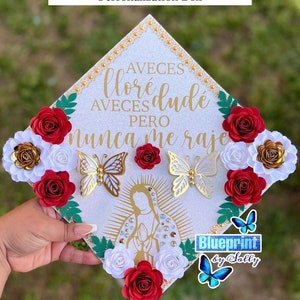 Virgin Mary Graduation Cap, Mexico Grad Topper, Graduation, First ...