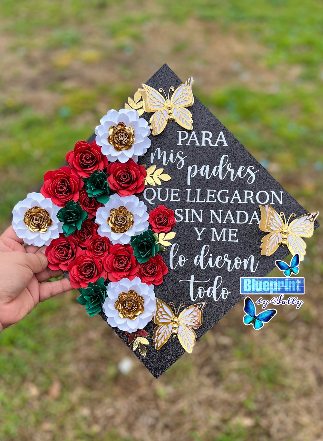 Graduation Flower Cap, 1st Generation Graduate, Mexico Graduation ...