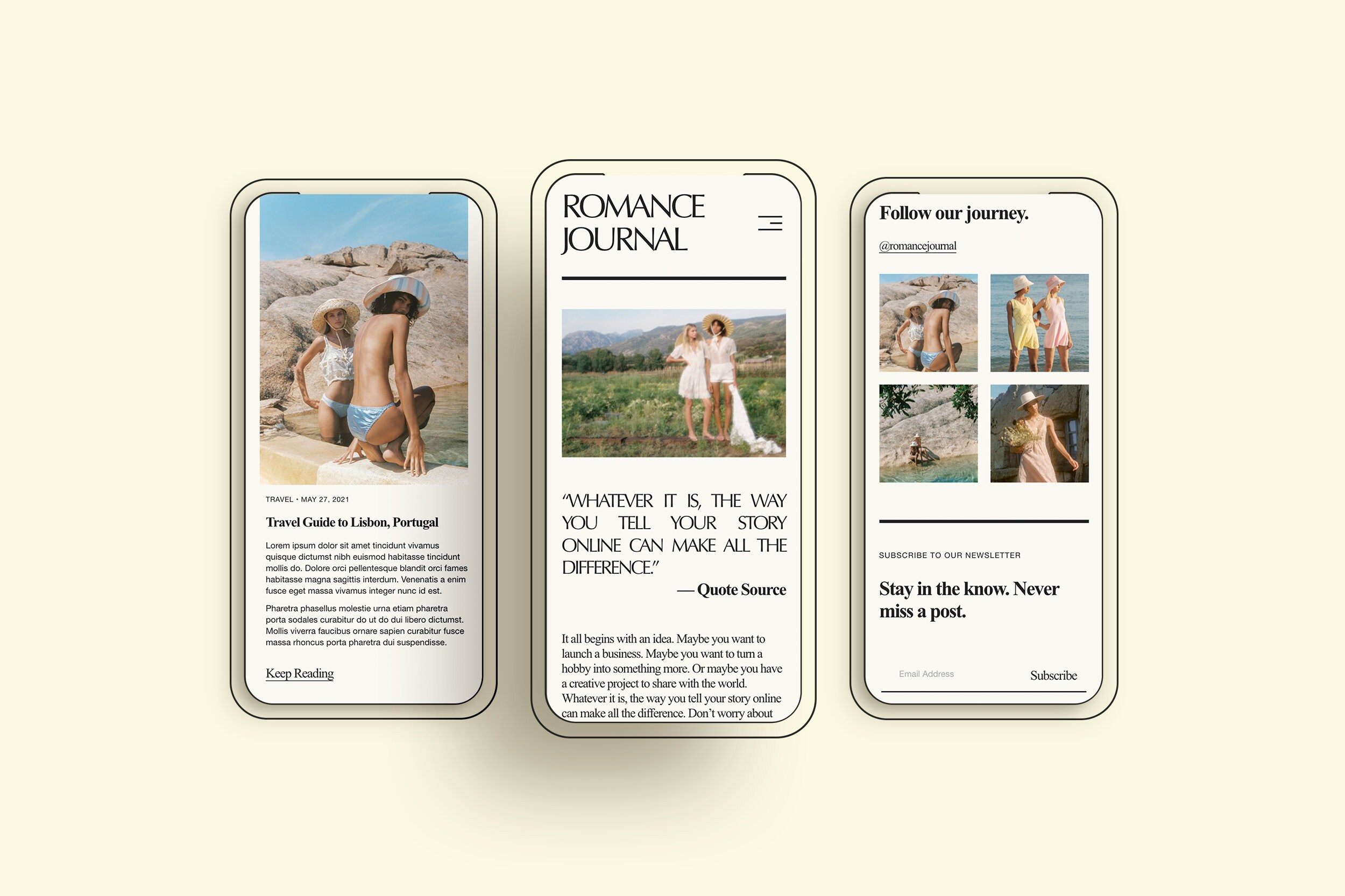 Squarespace 7.1 Blog Website Template - Etsy