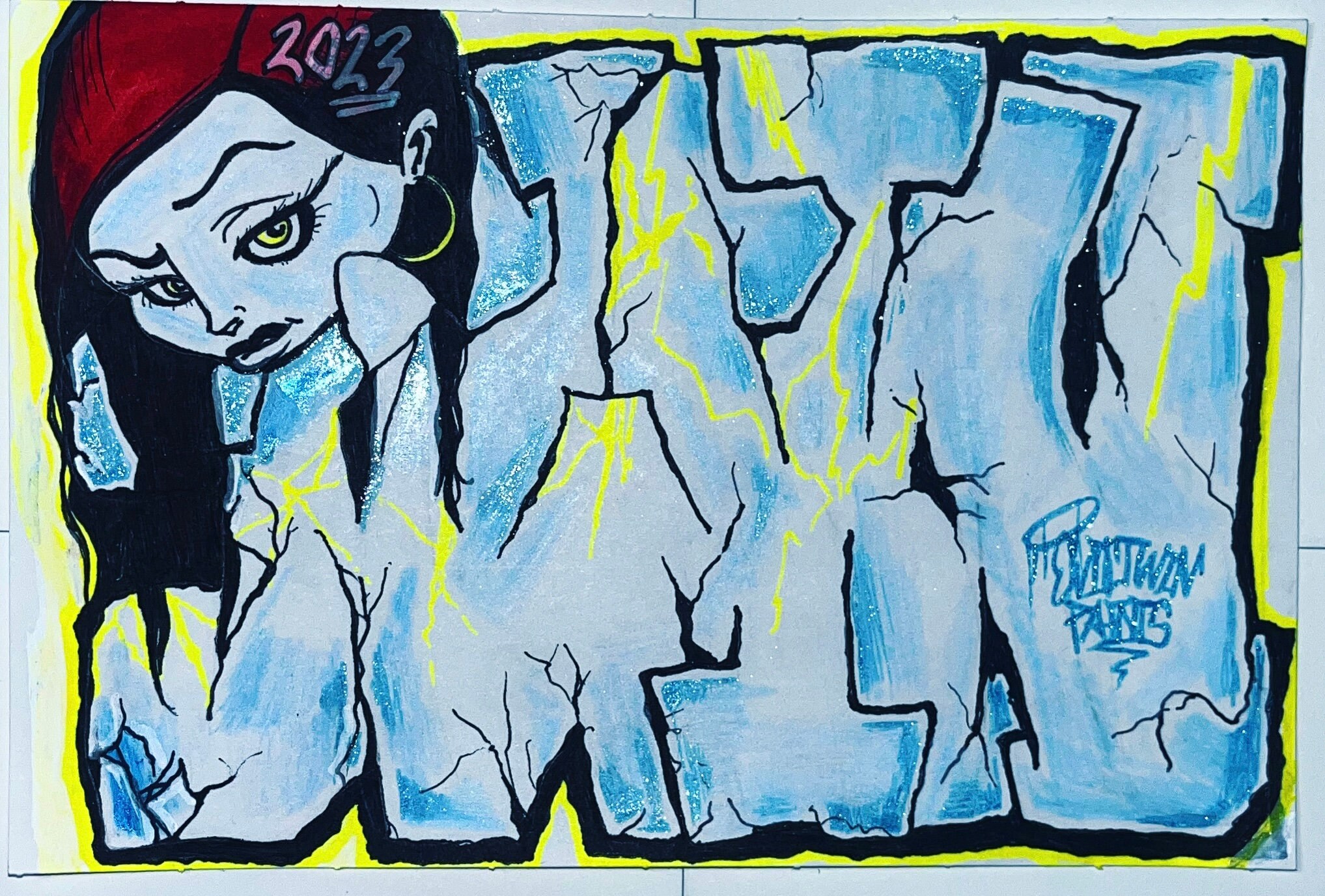 Assorted 16 Graffiti Sticker Pack, Pack of Slaps, Graffiti Slaps. - Etsy