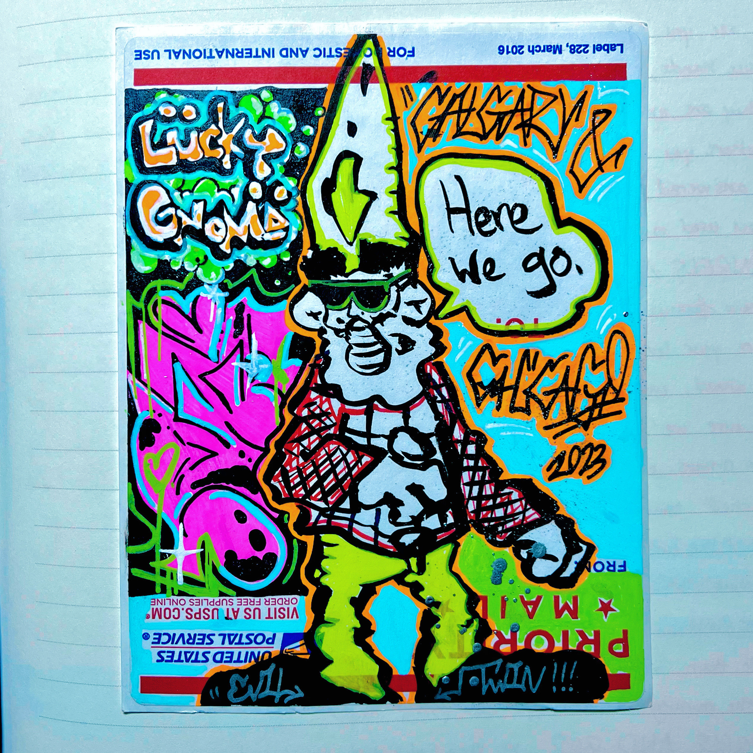 Assorted 16 Graffiti Sticker Pack, Pack of Slaps, Graffiti Slaps. - Etsy