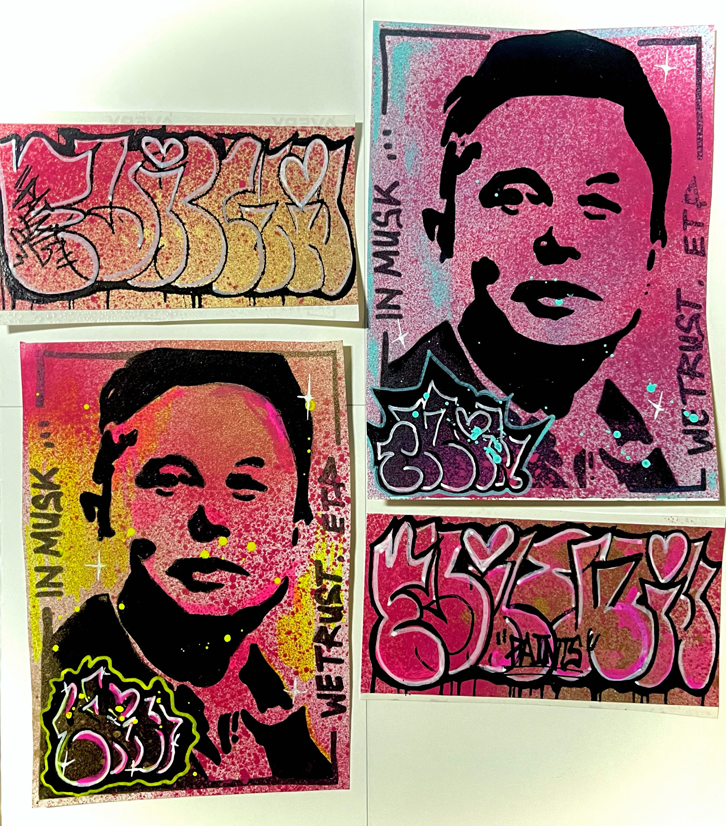 Assorted 16 Graffiti Sticker Pack, Pack of Slaps, Graffiti Slaps. - Etsy