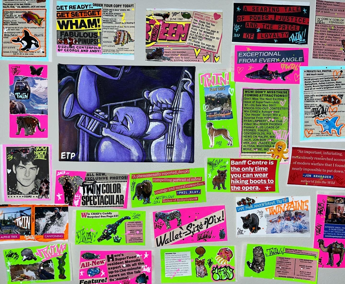 Assorted 16 Graffiti Sticker Pack, Pack of Slaps, Graffiti Slaps. - Etsy