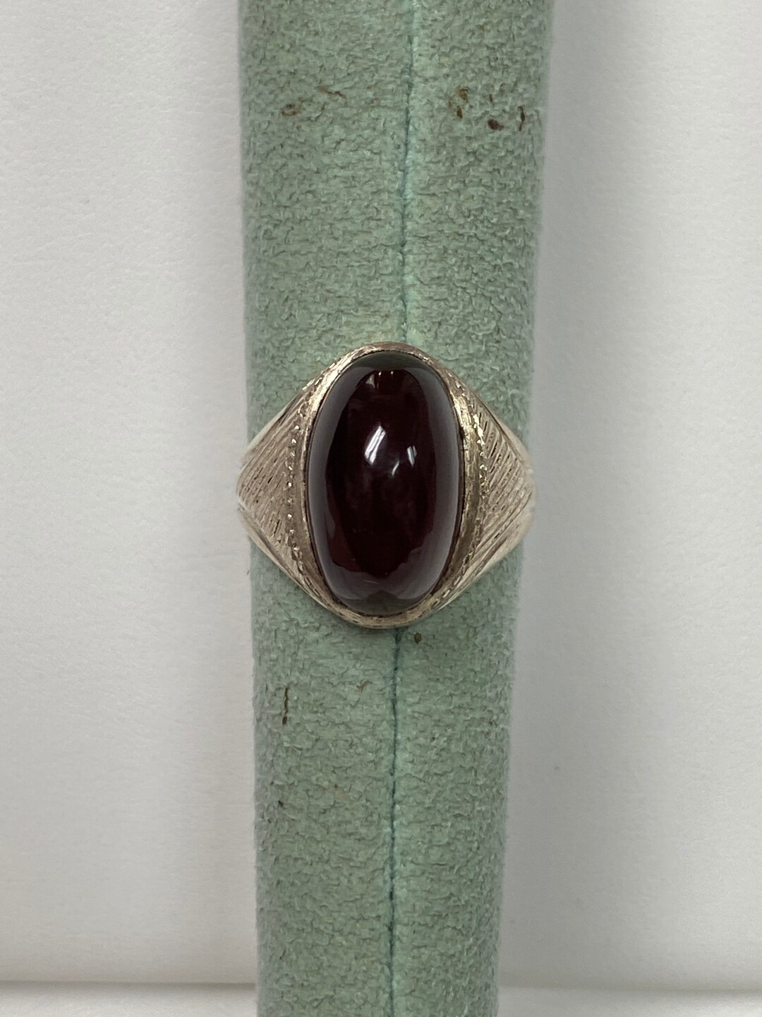 Vintage Stainless Steel Man Ring - Etsy
