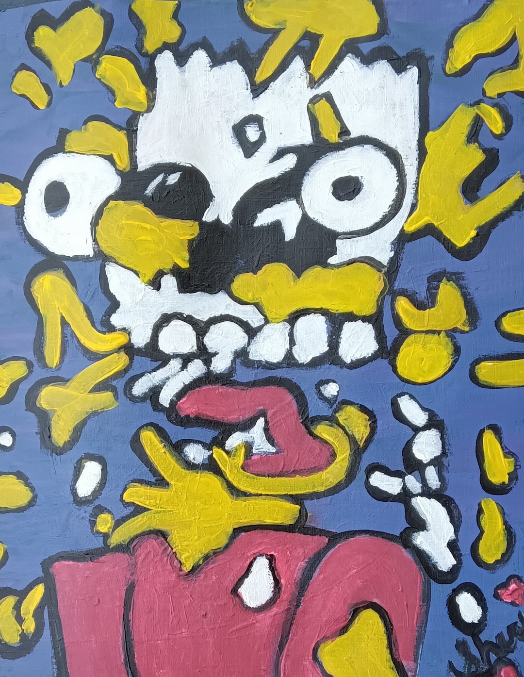 Exploding Bart Simpson - Etsy