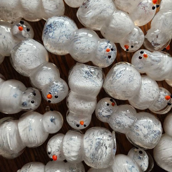 Miniature Snowman - Etsy