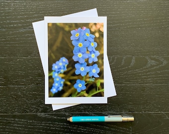 Forget Me Not Greeting Cards - Etsy