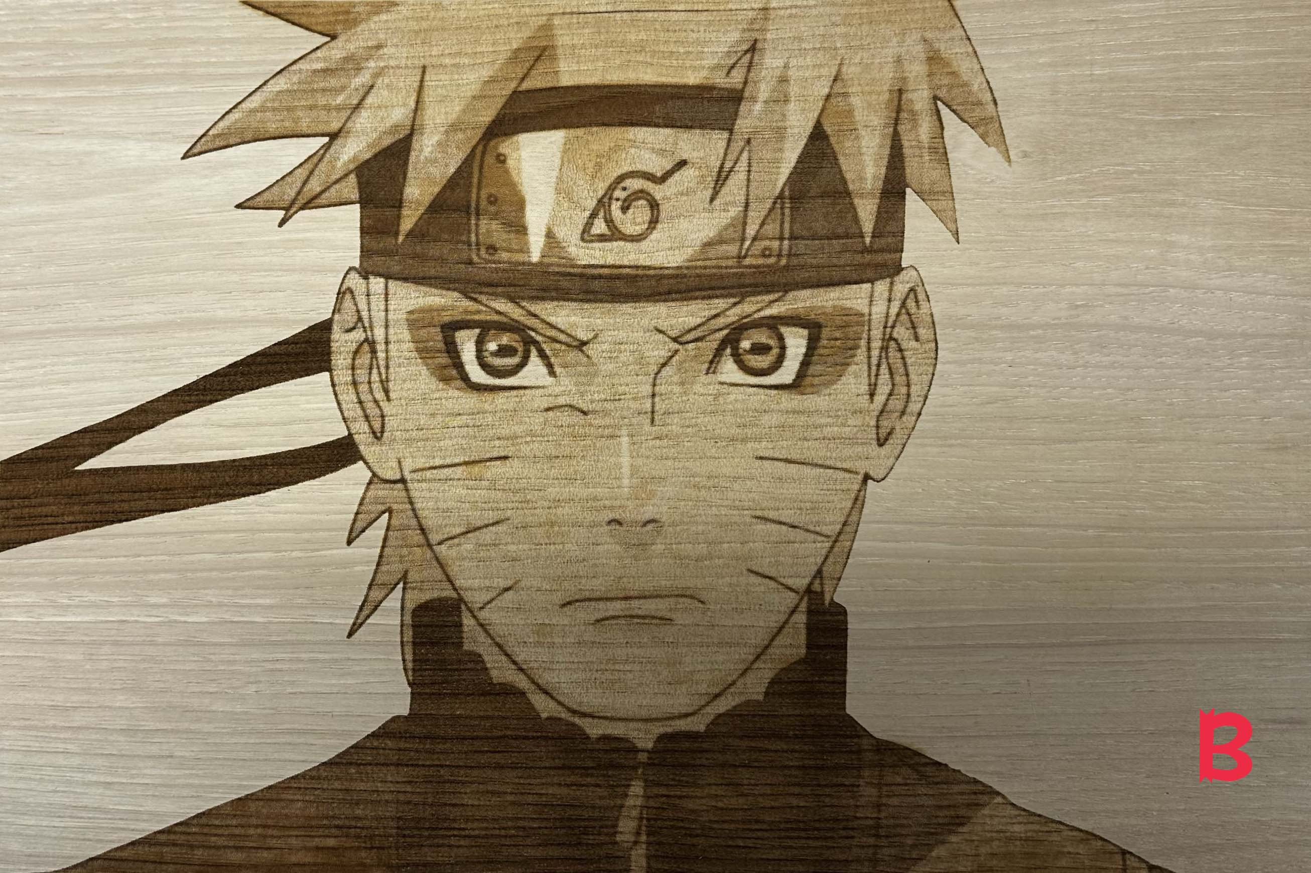 Laser Engraved Anime Picture - Etsy
