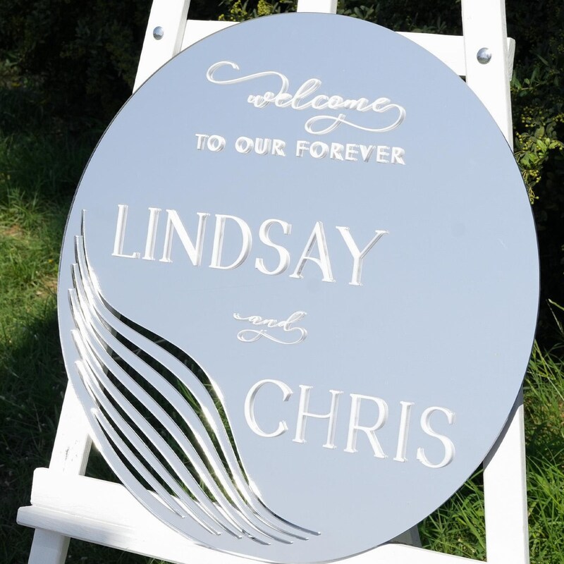 Mirror Welcome Sign - Etsy