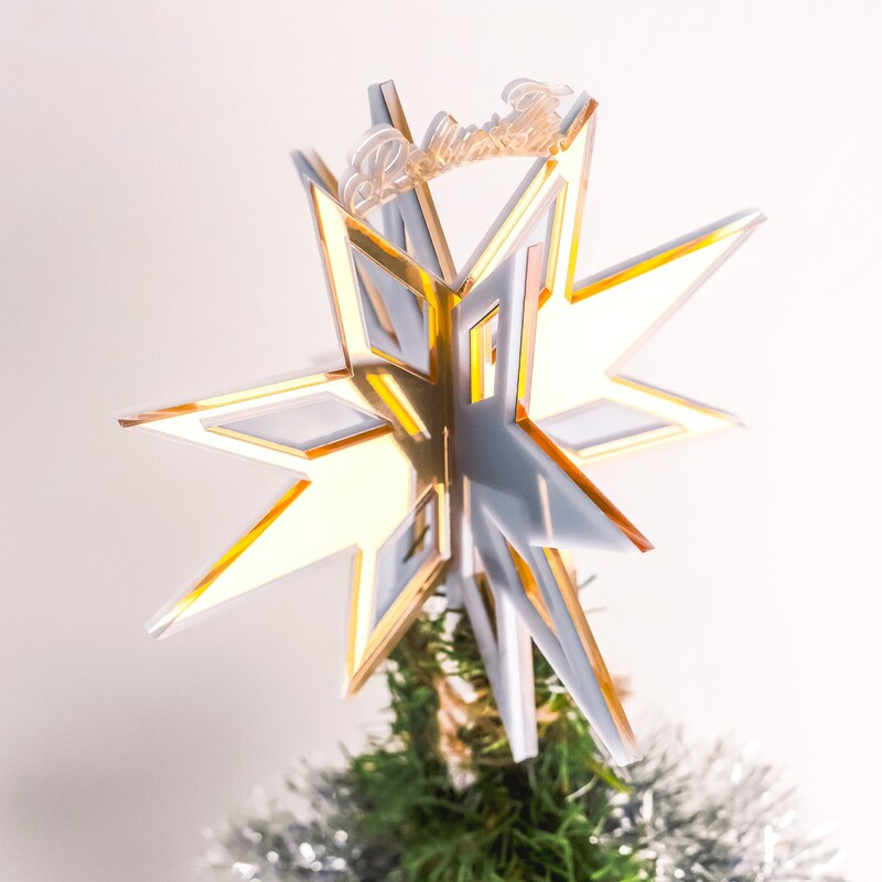 Tree Topper Star - Etsy