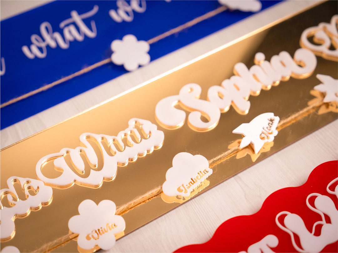 Kids Art Display Sign, Look What I Made Sign, Personalized Artwork Sign ...