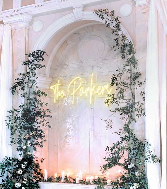 Custom Wedding Neon Sign Wedding Decor Custom Neon Sign - Etsy