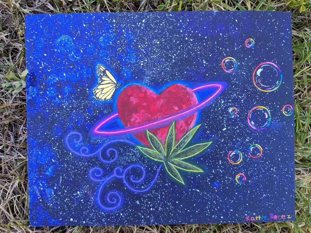 Planet Full of Life and Love - Etsy