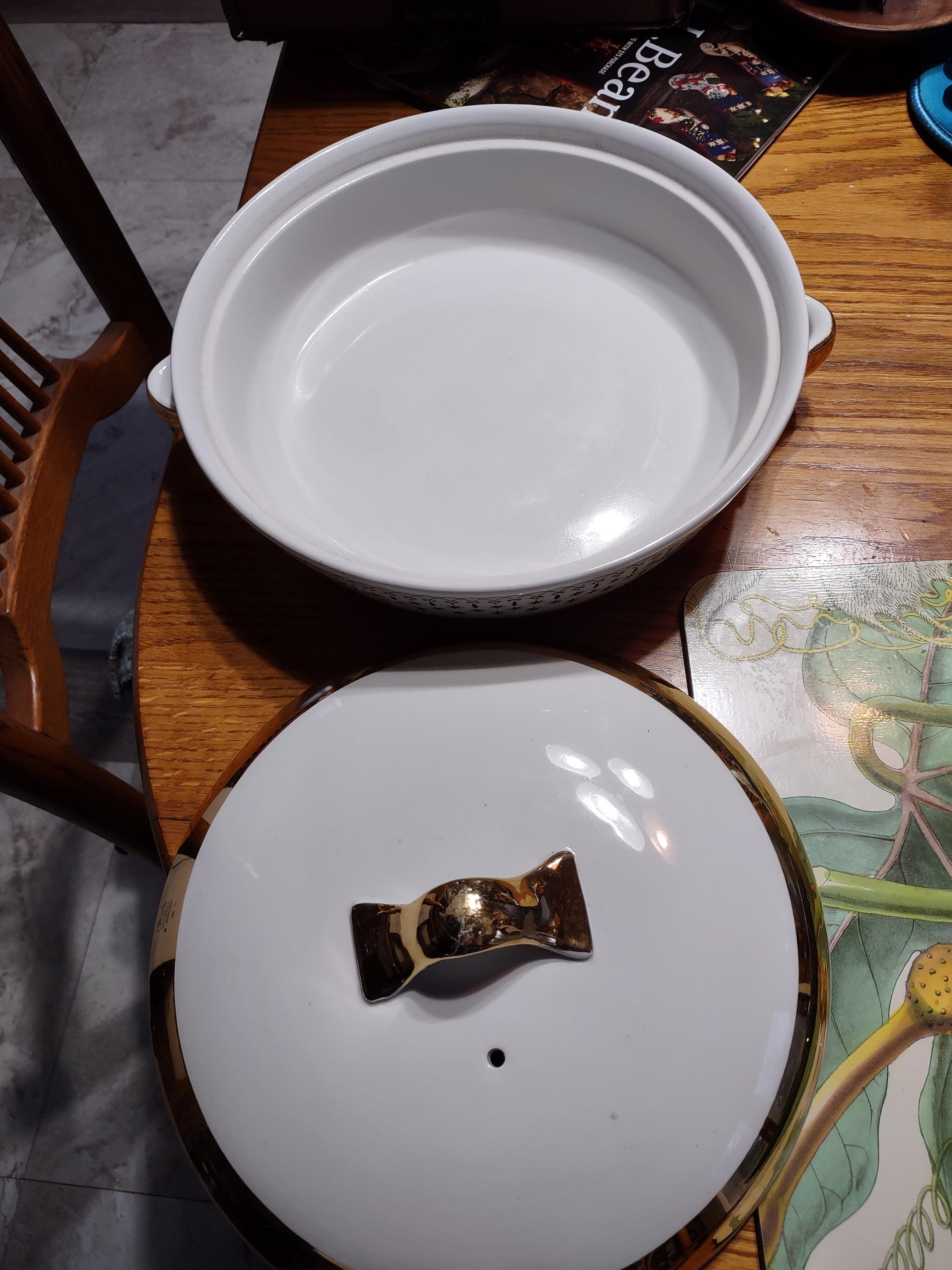 Vintage Flare Ware Hall China Casserole Dish - Etsy