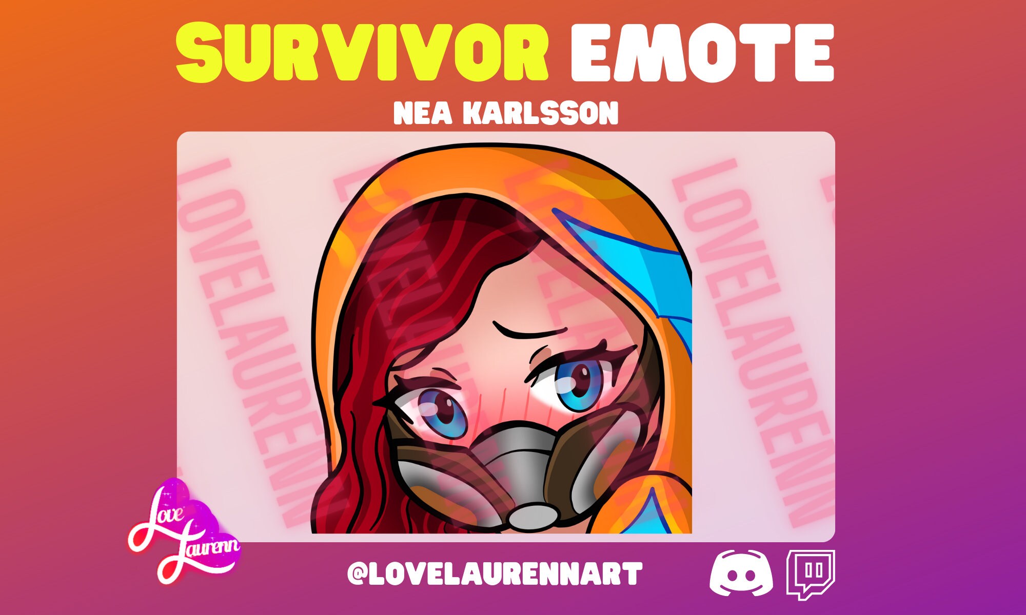 Dead by Daylight Nea Karlsson SURVIVOR Emote Single - Etsy México