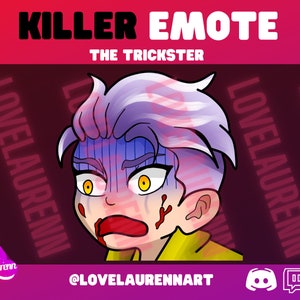 Dead by Daylight the Trickster KILLER Emote Single INSTANT DOWNLOAD ...