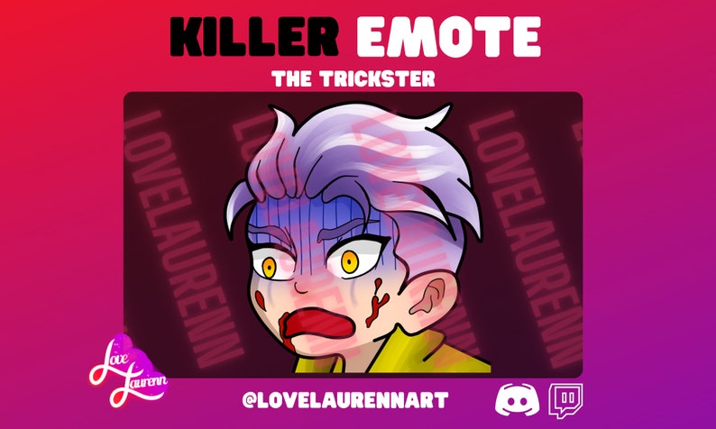 Dead by Daylight the Trickster KILLER Emote Single INSTANT DOWNLOAD ...