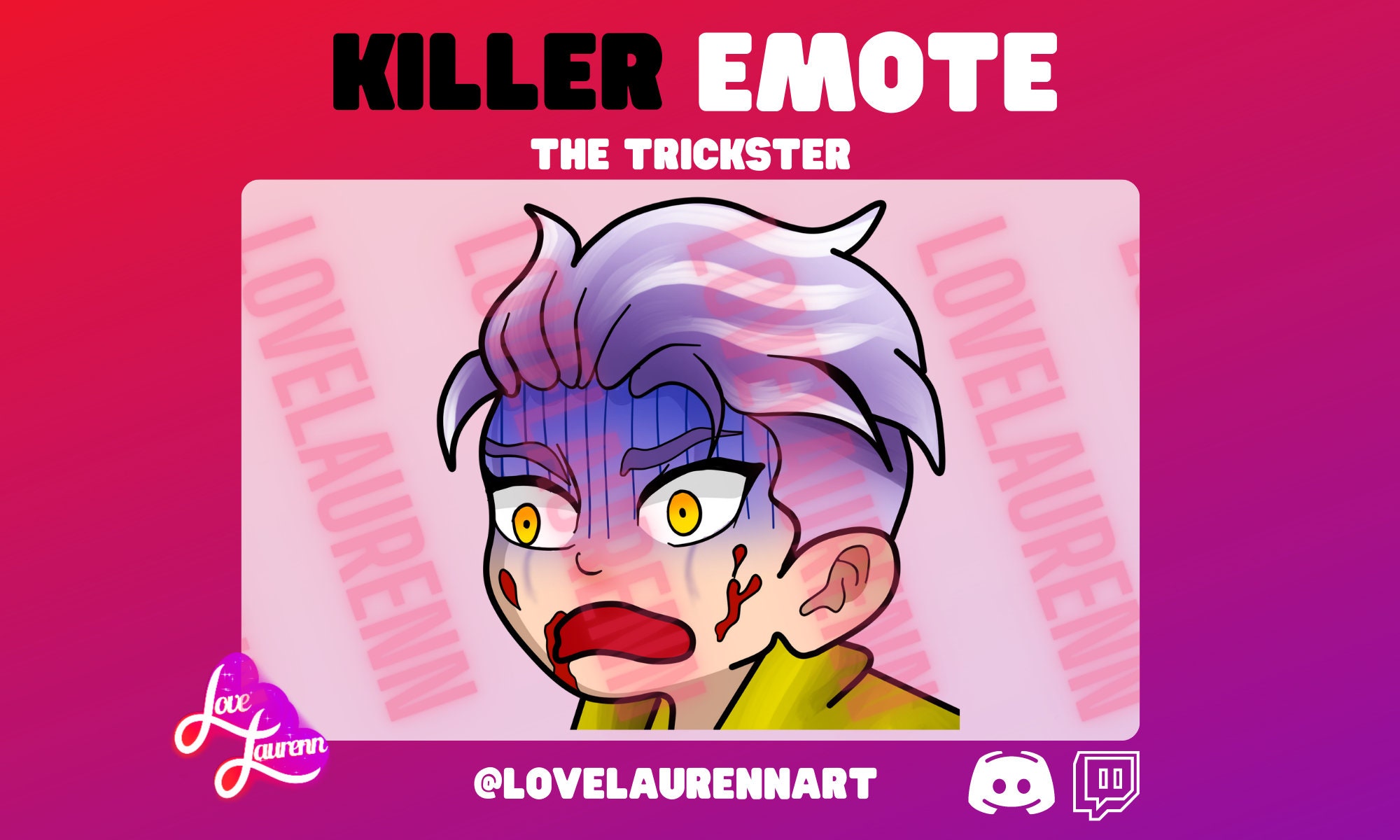 Dead by Daylight the Trickster KILLER Emote Single INSTANT DOWNLOAD ...