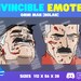 INVINCIBLE Emote Pack INSTANT DOWNLOAD Omni Man nolan Grayson ...