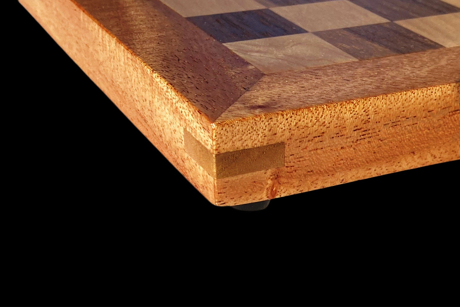 Handmade Wooden Chess Board With Pieces | 11X11” | Black Walnut Maple 1 ...