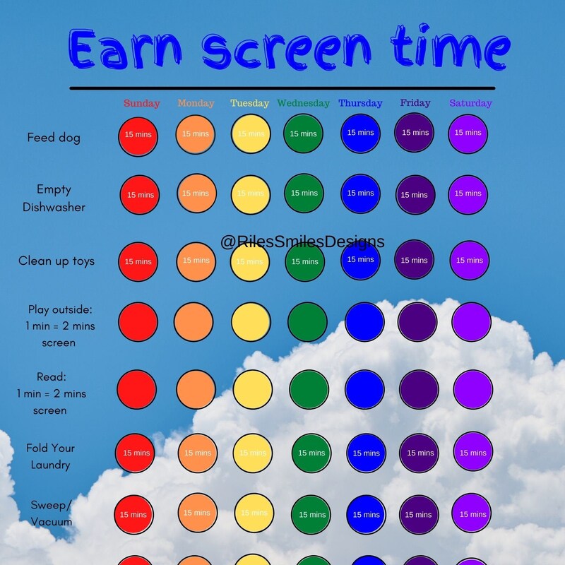 Screen Time Posters - Etsy
