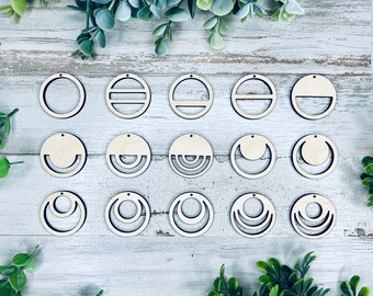 Glowforge Circle Template - Etsy