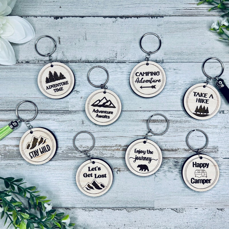 Adventure Keychain - Etsy