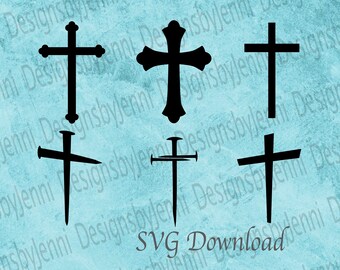 Slanted Cross Svg - Etsy