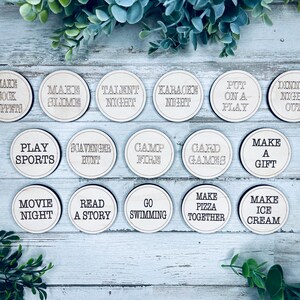 36 Family Night Activity Tokens SVG File, Kids Activity Tokens SVG ...