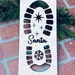Santa Footprint Digital Download SVG File, Santa Footsteps Stencil SVG ...