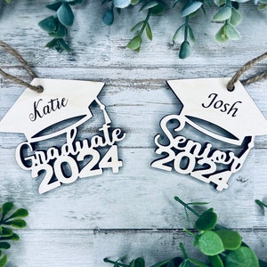 Graduation Gift Tag Bundle SVG File, Personalized Senior 2024 SVG ...