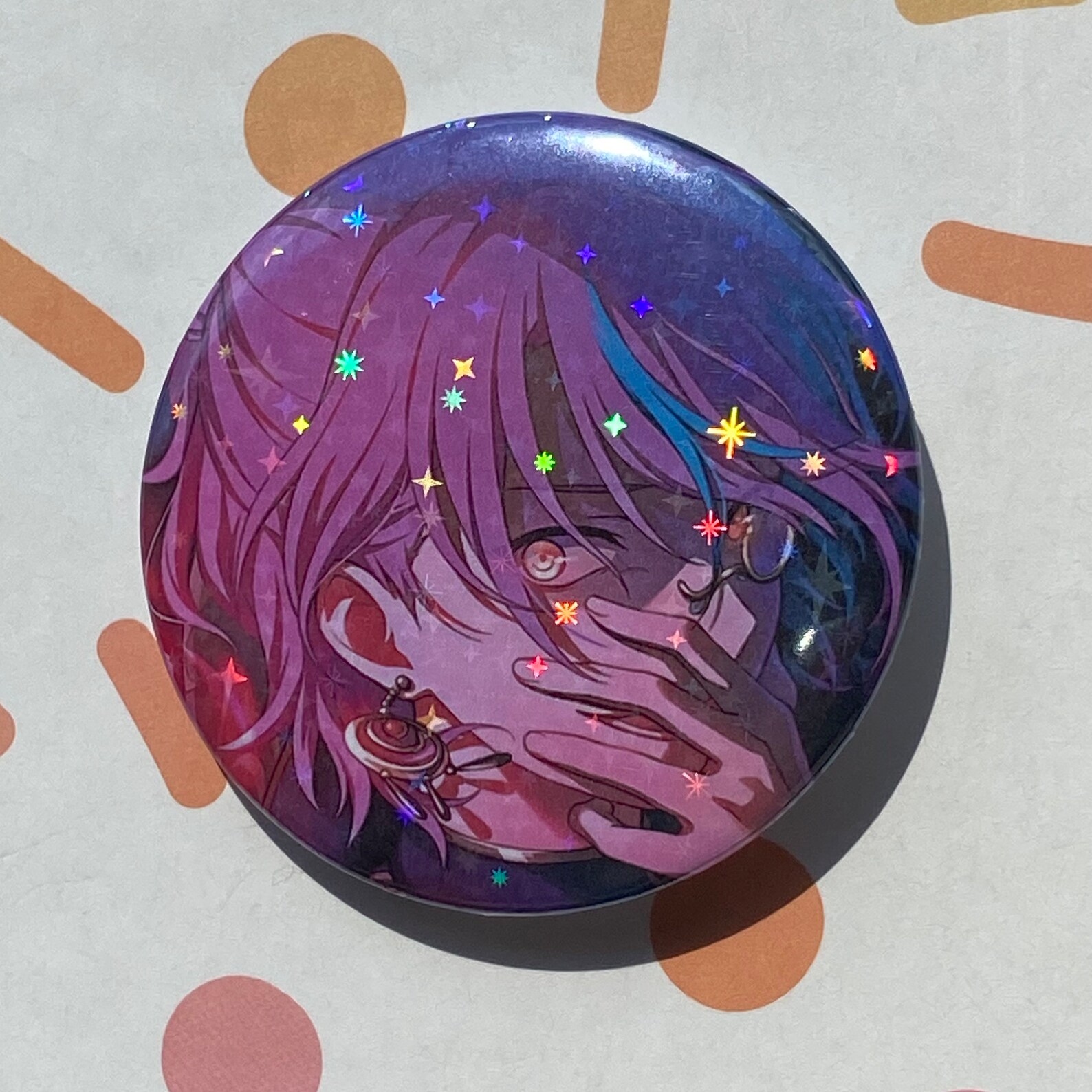 Project Sekai Colorful Stage 2.25in Holographic Character Button Gacha ...