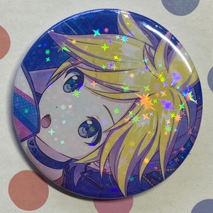 Project Sekai Colorful Stage Handmade 2.25in Holographic Character ...