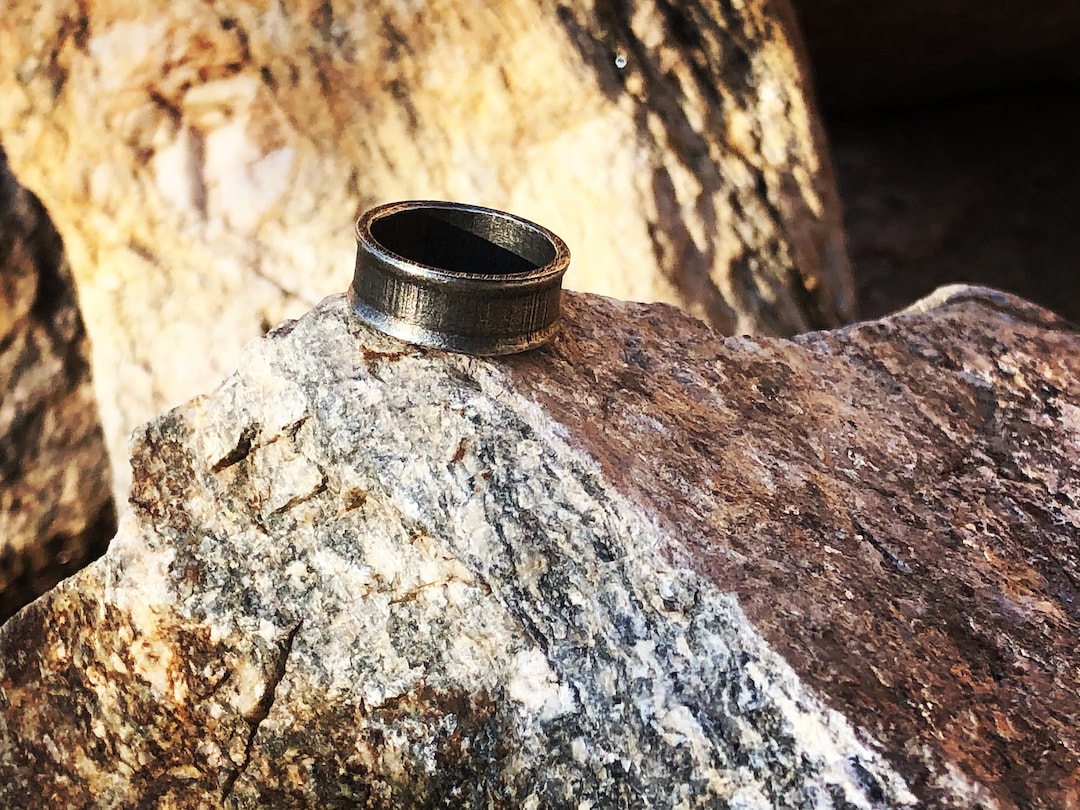 Minimalist Pewter Ring - Etsy