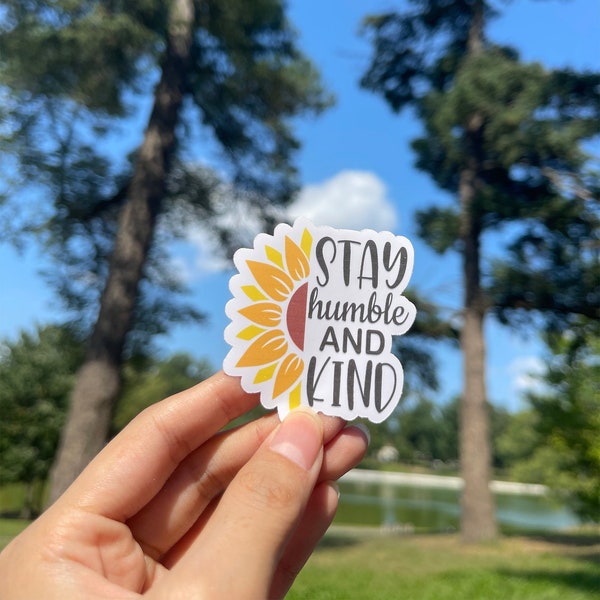 Stay Humble Decal - Etsy