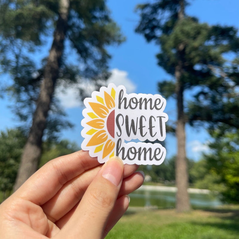 Home Sticker - Etsy